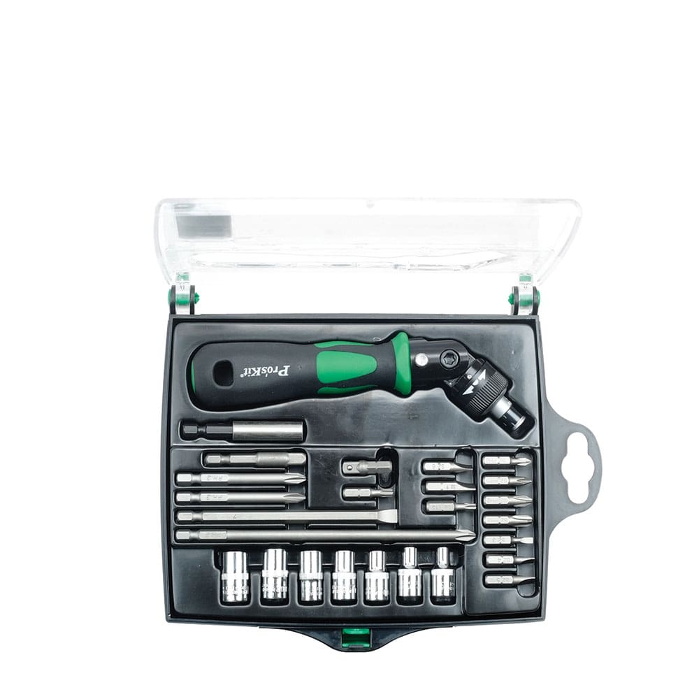 OBENG RATCHET SET PRO'SKIT SD-2314M 25IN1 WITH BITS&SOCKETS ORIGINAL ...